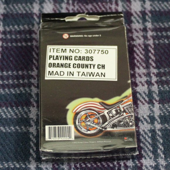Games | Nwt Orange County Choppers Motorcycle Playing Cards | Poshmark
